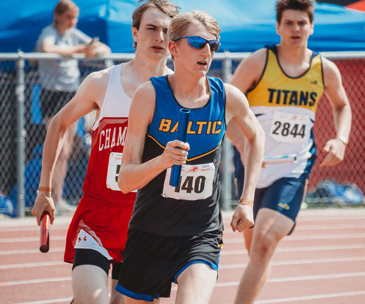 Baltic Track Athletes Compete at Howard Wood - Baltic Bulldogs