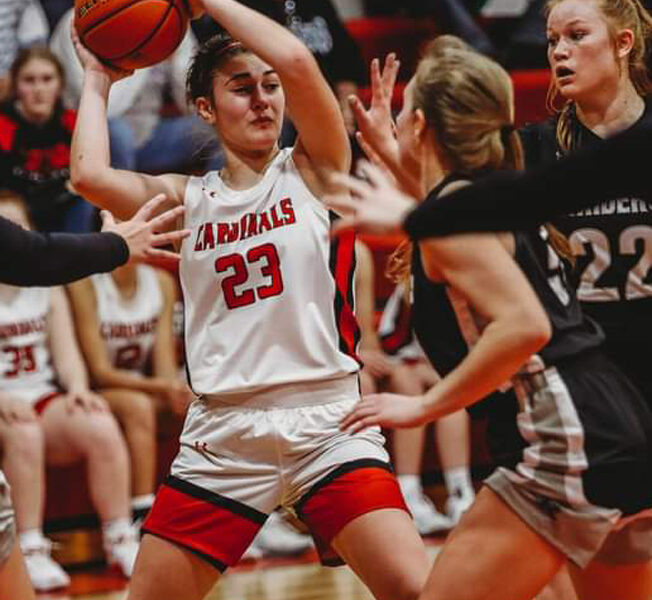 Cardinal Girls Extend Winning Streak to Six - Dell Rapids St Mary Cardinals