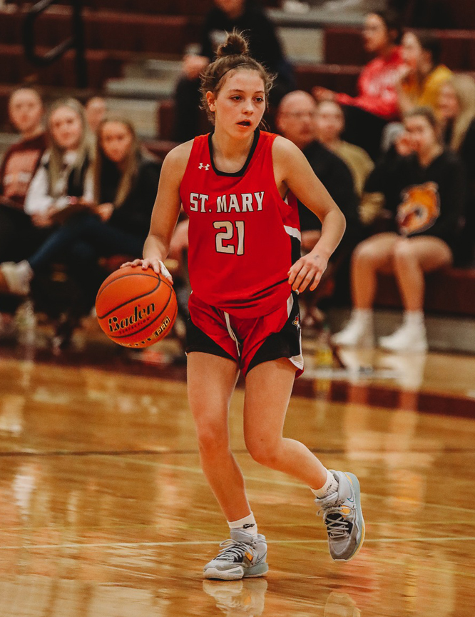 Winning Streak Comes to End for Cardinal Girls - Dell Rapids St Mary ...