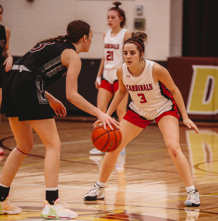 St Mary Defense Shuts Down Madison Girls - Dell Rapids St Mary Cardinals