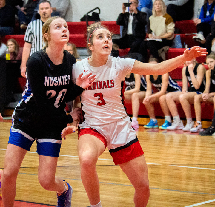 Cardinal Girls Dominate in Region 3B Win - Dell Rapids St Mary Cardinals