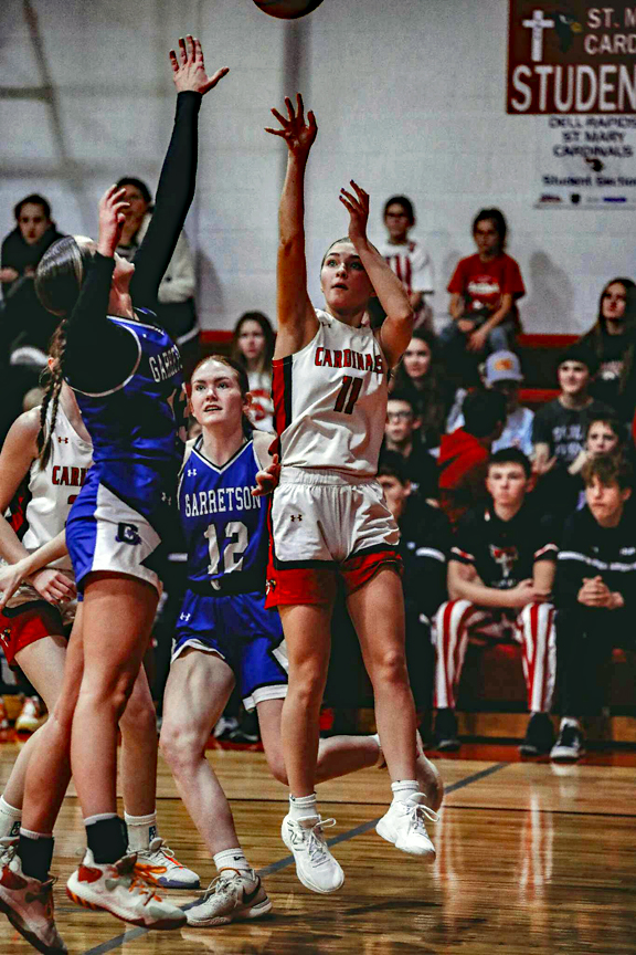 Third Quarter Difference Gives Garretson Win over Cardinal Girls - Dell ...
