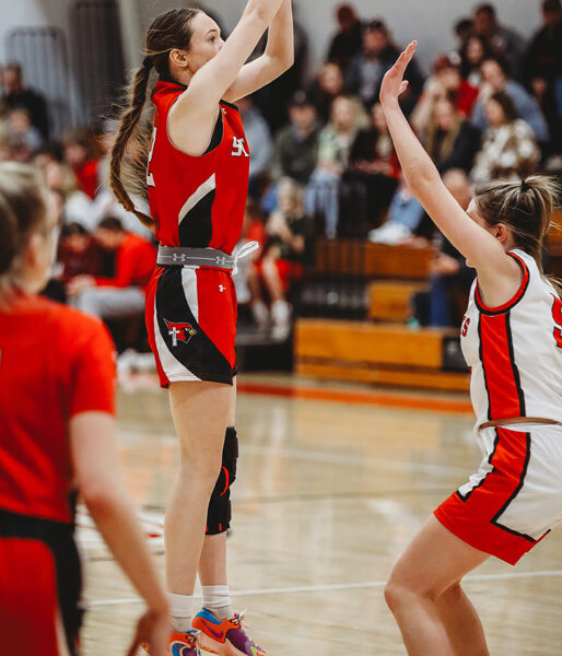 Cardinal Girls Get First Road Win of Year - Dell Rapids St Mary Cardinals