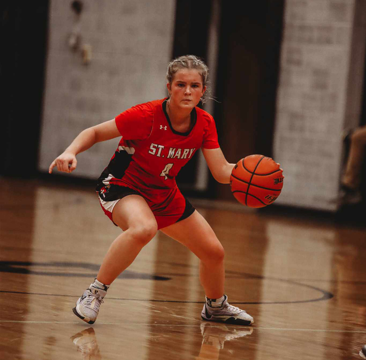 Cardinal Girls Win Fifth Straight Game - Dell Rapids St Mary Cardinals
