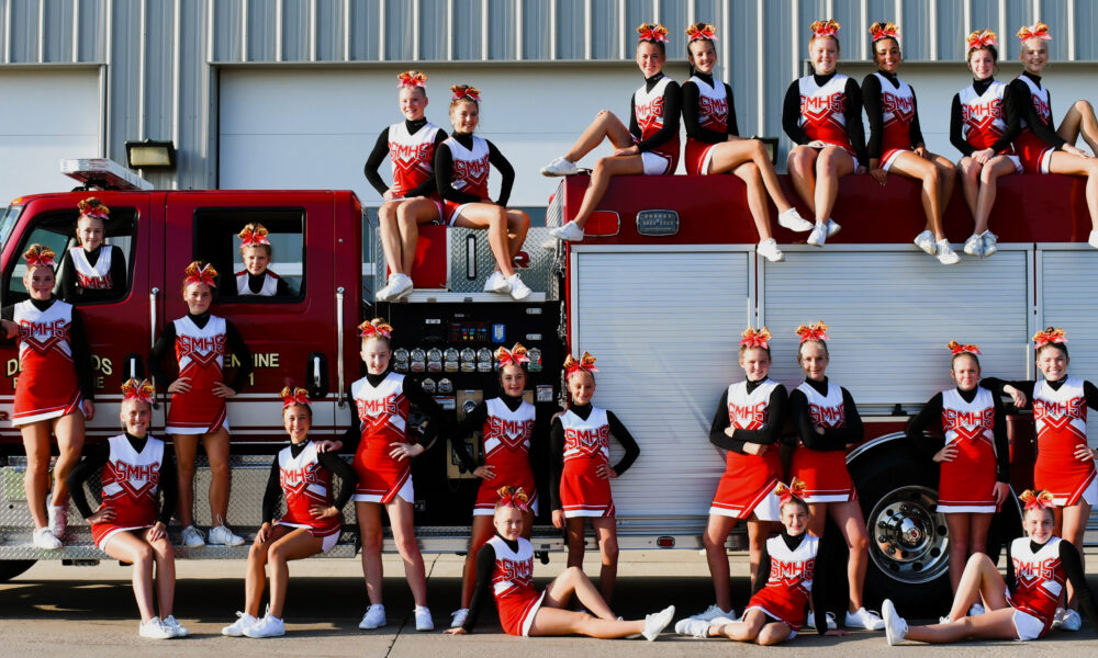 St Mary Competitive Cheer Ready to run the mat in 2025 - Dell Rapids St ...