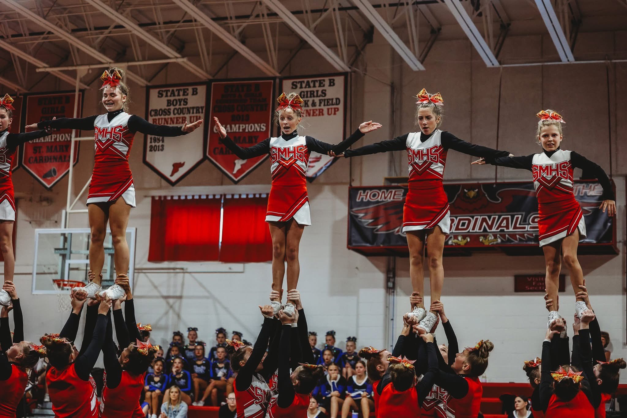Lady Cards Competitive Cheer Takes 2nd in Cross-Town Meet. - Dell ...