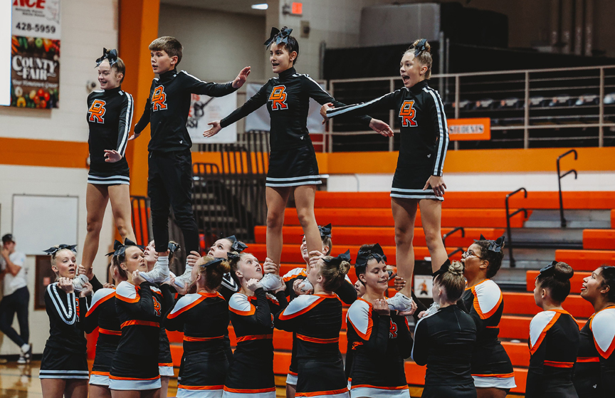 Cardinal and Quarrier Cheer Teams Tie for 2nd at Dells Invite - Dell ...