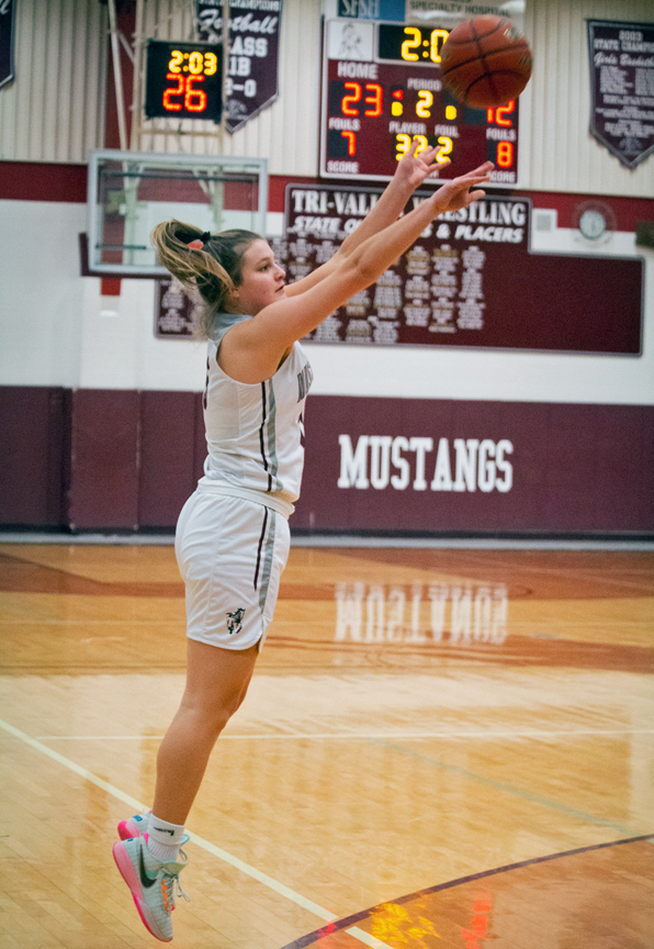 Mustang Girls Advance in Region 3A Tournament - Tri-Valley Mustangs