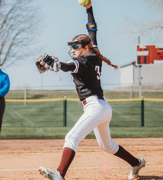 West Central Beats Tri-Valley in Softball - Tri-Valley Mustangs