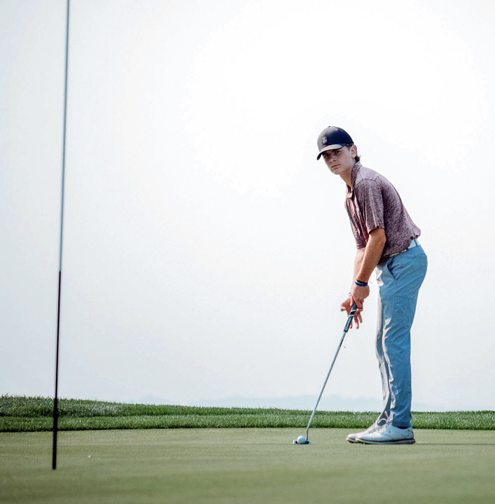 Tri-Valley Boys Golf Ties for 10th in Vermillion - Tri-Valley Mustangs